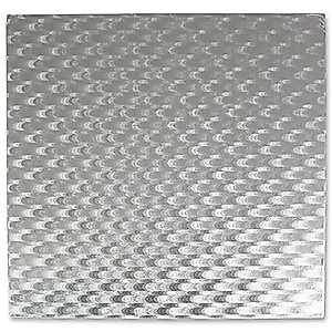 PME Square Cake Card & Cake Box, 14-Inch, White