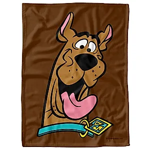 LOGOVISION Scooby Doo Lightweight Baby Blanket, 30"X40", Scooby Happy Unisex for Infants Girls & Boys
