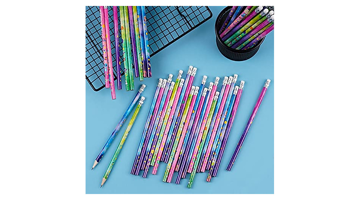 100 Outer Space Pencils Bulk - Fun Galaxy-Themed Writing Supplies