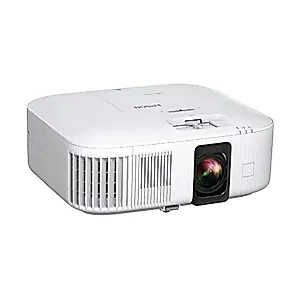 2022 New Upgrade Epson Home Cinema 2350 4K PRO-UHD Smart Gaming Projector with Android TV, 3-Chip 3LCD, HDR10, HLG, 2,800 Lumens, Low Latency, 10 W Speaker, Bluetooth, Streaming Capability