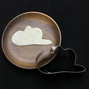 LUBTOSMN Cowboy Cowgirl Cookie Cutter Set-2 Piece-Cowboy Cowgirl Boot and Hat-Diswasher Safe-Cookie Cutters Shapes for Baby Shower Birthday Baking