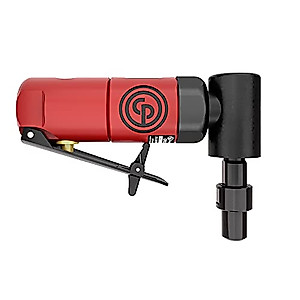 Chicago Pneumatic CP875 - Air Die Grinder Tool, Welder, Woodworking, Automotive Car Detailing, Stainless Steel Polisher, Heavy Duty, Right Angle Grinder, 1/4 Inch (6 mm), 0.3 HP / 220 W - 22500 RPM