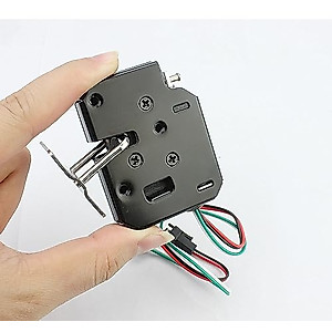 Small electromagnetic lock DC12V/2A cabinet door lock mini electric control lock vending machine electronic lock small door lock