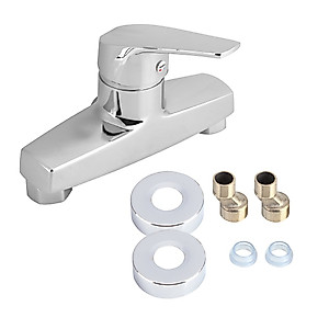 Fdit Faucet Hot and Cold Water Shower Faucet Bathroom Shower Zinc Alloy Faucet Wall Mounted Bathtub Faucet