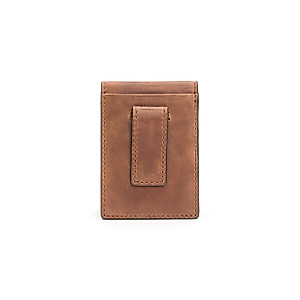 Frye mens Holden Folded Case Credit Card Holder, Whiskey, One Size US