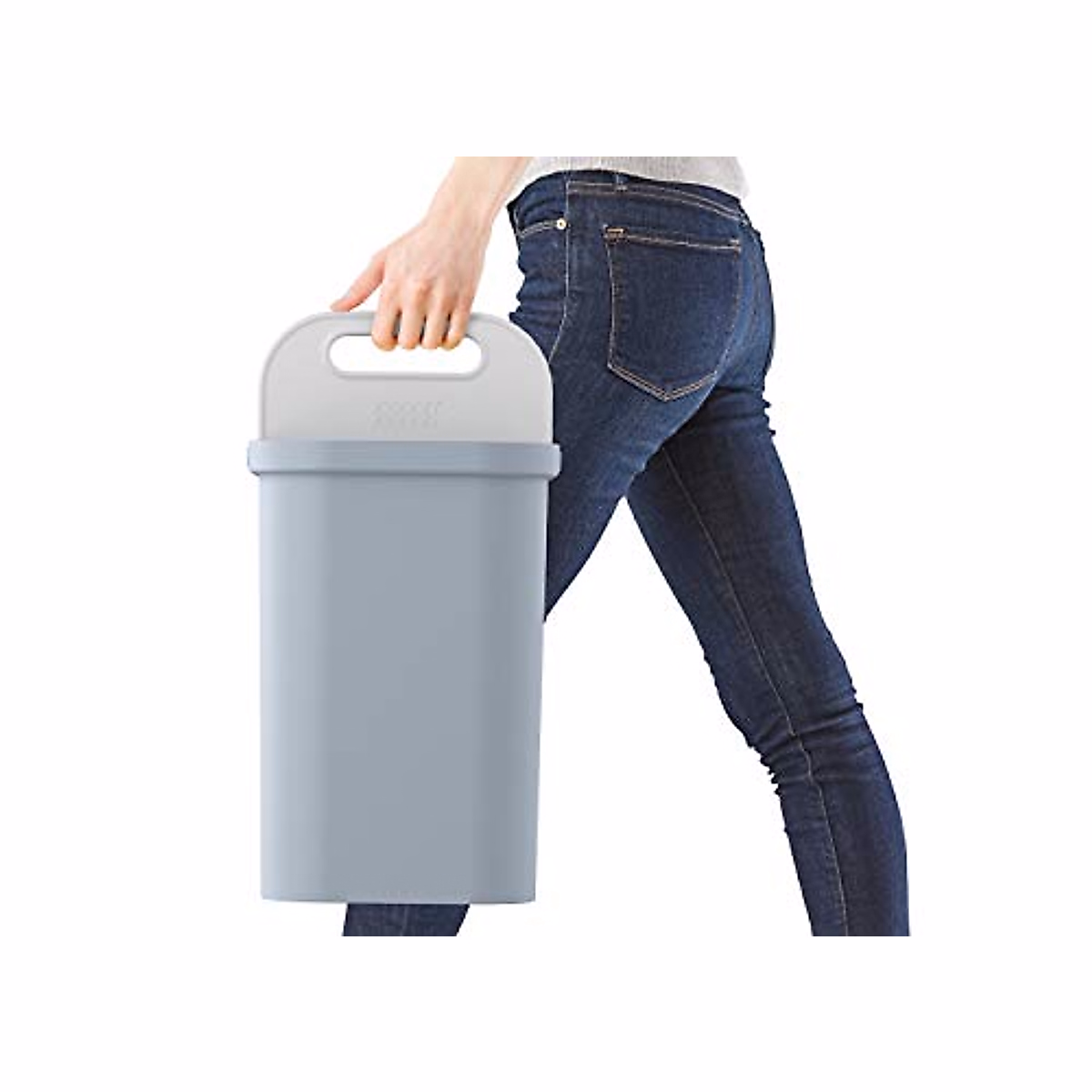 Joseph Joseph 30109 GoRecycle 14-liters (3.7 US Gallons) Recycling Portable Caddy, Small, Blue