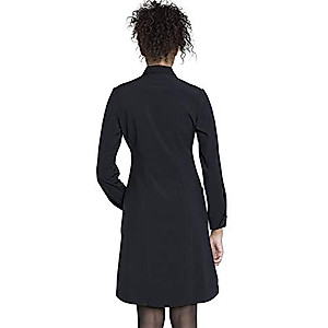 Cherokee Infinity Women Scrubs Lab Coats 40" 1401A, XL, Black