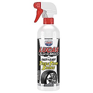 Lucas Oil 10513 Slick Mist Tire and Trim Shine - 24 Ounce