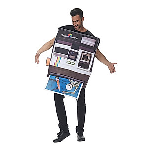 AERO ARMOR Funny Instant Camera Costumes Halloween Costume for Adult Unisex Skull Print Outfit One Size Fits All