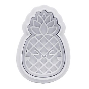 3D Pineapple Plastic Mould Fondant Chocolate Jelly Making Cake Tool Decoration Mold Oven Available DIY Art Cookie Stamp Molds For Baking Christmas