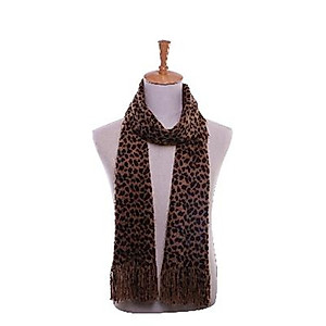 LANFIRE Womens Winter Scarf Shawl Wraps Soft Warm Blanket Scarves for Women Leopard scarves (SF0004)
