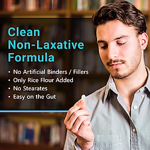 MyoActivo 5-in-1 Magnesium Complex - High Absorption - Chelated Magnesium Glycinate, Malate, Citrate, Taurate, & Aspartate for Nerves, Muscles, Bones | 120 Capsules | Magnesium Supplement