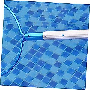 BESTOYARD 40 Pcs Spring Buckle Pool Brush Clips Spring Clips Clasp Pool Brush Pole Clip Pool Spring Clips Swimming Net Clips Replacement Spring Clips Component Vacuum Stainless Steel