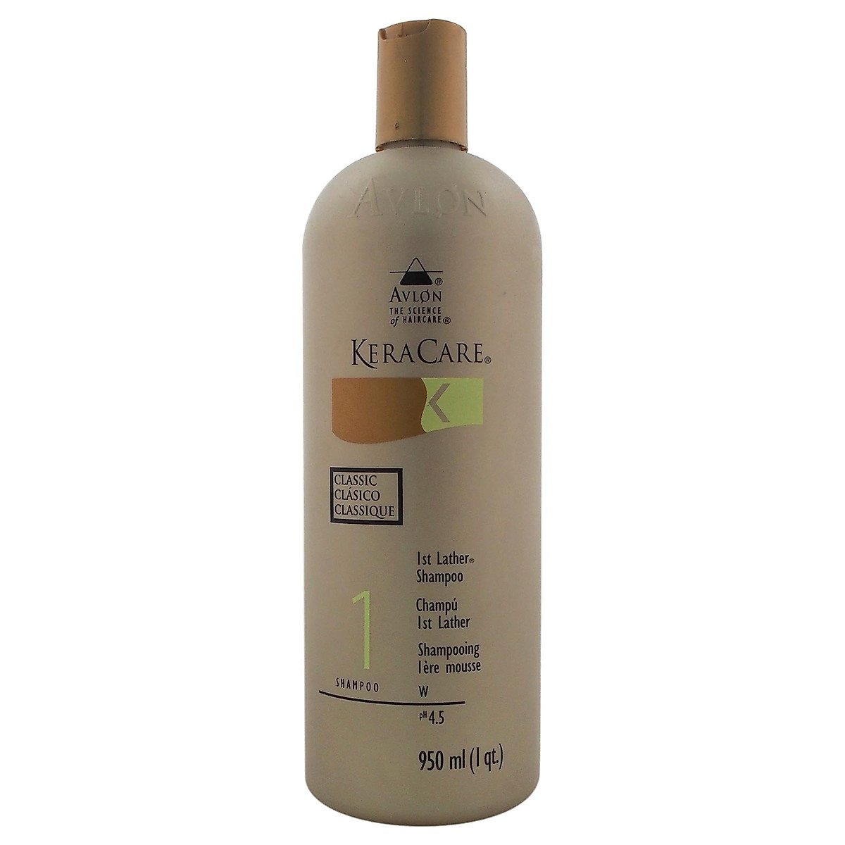 AVLON Keracare 1st Lather Shampoo, 32 Ounce