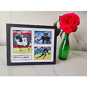 DeVonta Smith Reprint Signed Photo Picture Poster Framed Display Decorations Fan Gifts Memorabilia Wall Art