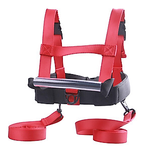 GSM Brands Ski Trainer Harness with Leash for Teaching Kids Skiing Safely