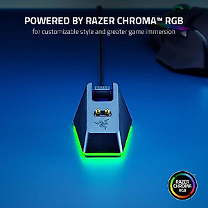 Razer DeathAdder v2 Pro Gaming Mouse + Free Mouse Charging Dock Chroma Gaming Mouse Bundle