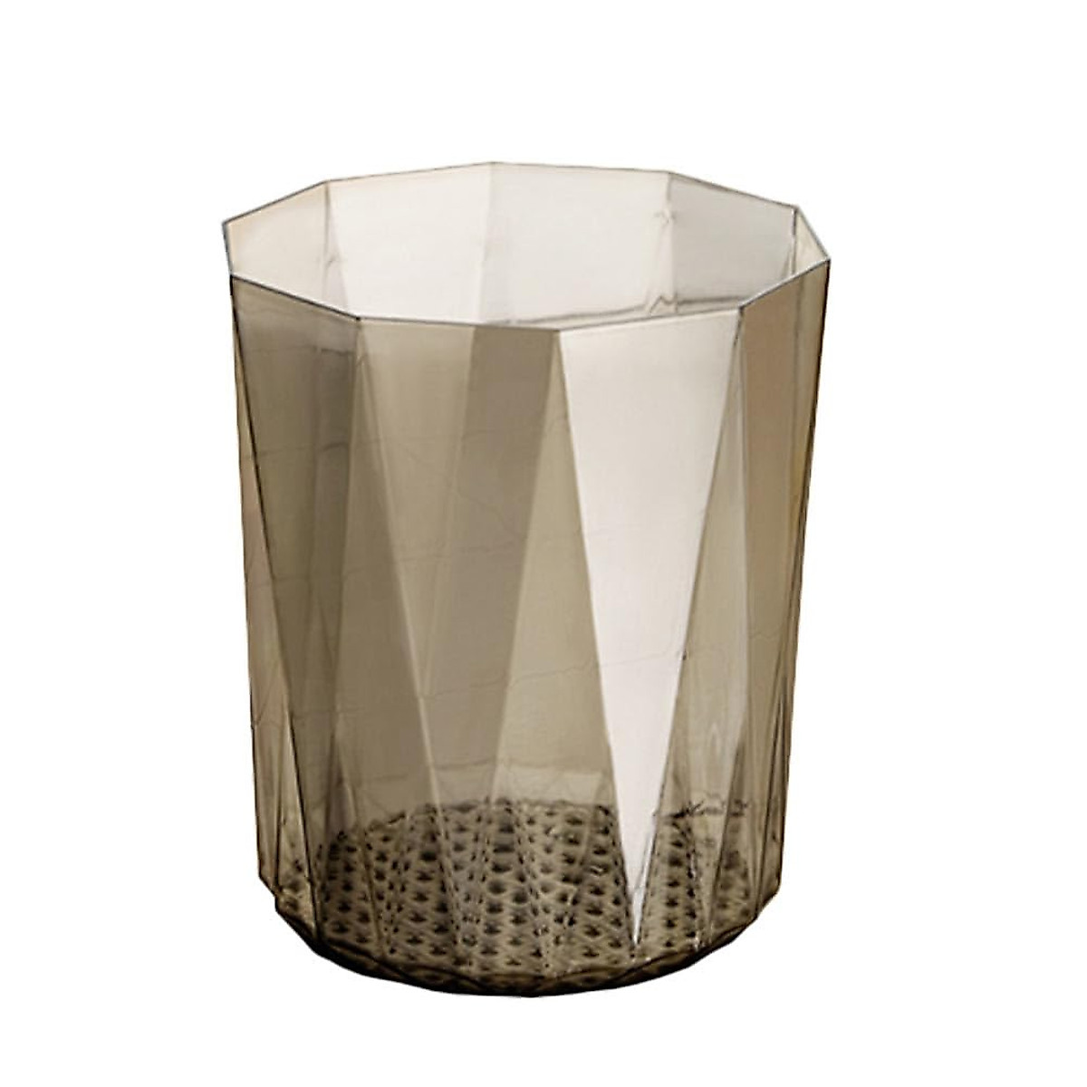 VOSAREA Trash Can Wastebasket Plastic Office Tabletop Trash Can Garbage Container Bin Rubbish Can Paper Basket Office Organizer for Home Office Bedroom Bathroom