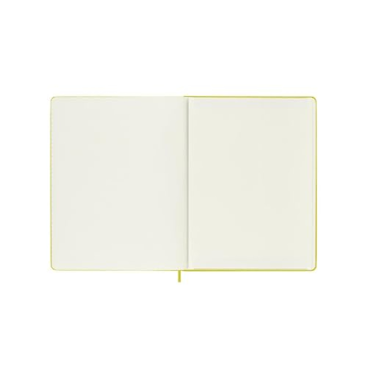 Moleskine Classic Notebook, Hard Cover, XL (7.5" x 9.5") Ruled/Lined, Hay Yellow (Silk), 192 Pages