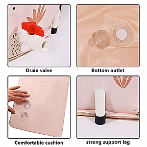 LUCKUP Large Foldable Soaking Bathing Tub Portable Bathtub for Adults Freestanding Non-Inflatable Hot Bath Tub, Thickened Thermal Foam to Keep Temperature Suitable for two person 43”x25”x20”