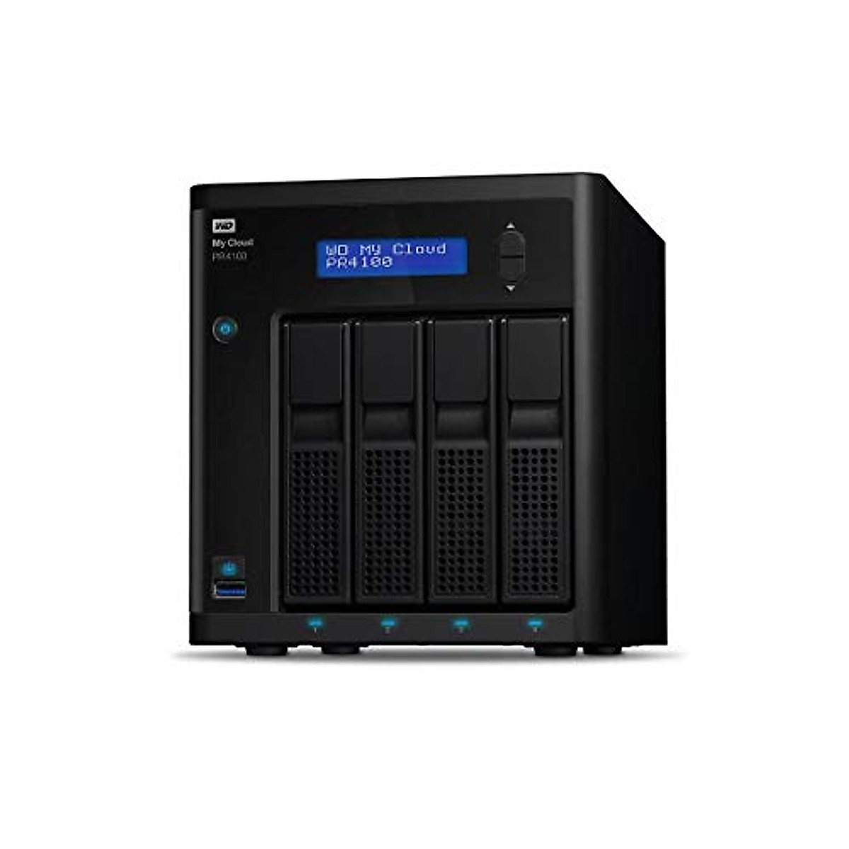 WD 16TB My Cloud Pro Series PR4100 Network Attached Storage - NAS - WDBNFA0160KBK-NESN