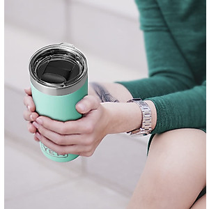 yoelike Magnetic Slider Replacement, Compatible with YETI Magnetic Lid 10oz, 14oz, 16oz, 20oz, 26oz, 30oz (Black+Navy Blue+Green)