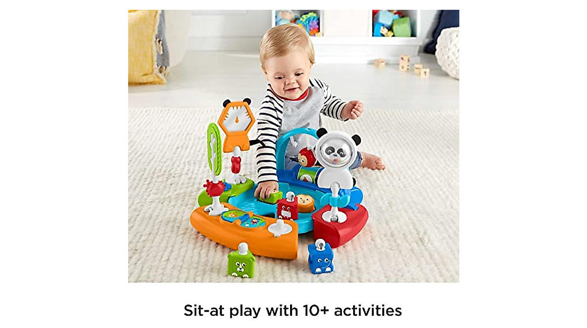 Fisher-Price 3-in-1 Spin & Sort Activity Center for Babies & Toddlers
