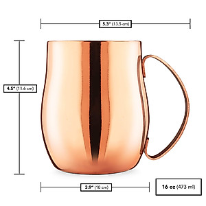Final Touch Double-Wall Moscow Mule Mug (MM501)