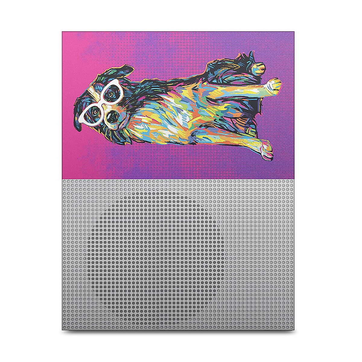 Head Case Designs Officially Licensed P.D. Moreno Border Collie Animals II Vinyl Sticker Gaming Skin Case Cover Compatible With Xbox One S Console and Controller Bundle