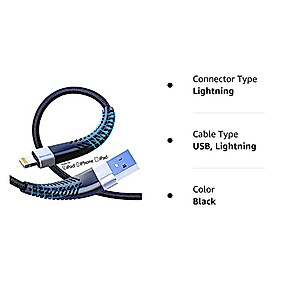 Apple MFi Certified iPhone Charger Cable 3ft, 2Pack Lightning Cable 3 Foot, High Fast/Data Sync 3 Feet Apple Charging Cable Cord for Apple iPhone 13/12/11 Pro/11/XS MAX/XR/8/7/6s/6/Plus/5,iPad