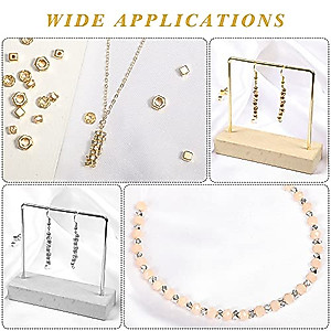 2000 Pieces DIY Assorted Spacer Bead Set Round Smooth Tiny Bead Diamond Ring Bead Cube Faceted Spacer Bead Corner Square Bead Loose Jewelry Bead for Bracelet Earring Necklace DIY Jewelry Craft Making