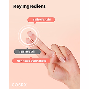 COSRX Master Patch Intensive 36 Patches | Oval-Shaped Hydrocolloid Pimple Patch with Tea Tree Oil | Quick & Easy Blemish, Zit, Spot Treatment | Salicylic Acid & Tea Tree Oil | Korean Skin Care