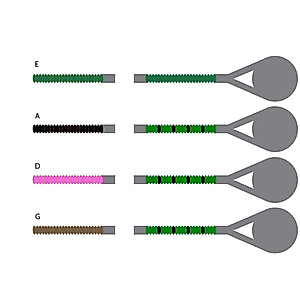 Pirastro Evah Pirazzi 4/4 Violin String Set - Medium Gauge - Steel Ball-End E