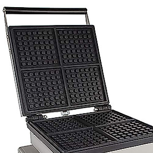 Commercial Nonstick 110v Electric 4pcs Square Waffle Baker Maker Machine