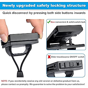 iGuerburn Tactical Radio Holder Duty Belt Accessories for 1.5"/1.75"/2" Belts, Radio Holster for Duty Belt Walkie Talkie Clip Law Enforcement Accessories for Motorola, BaoFeng, Midland, Hytera Radios