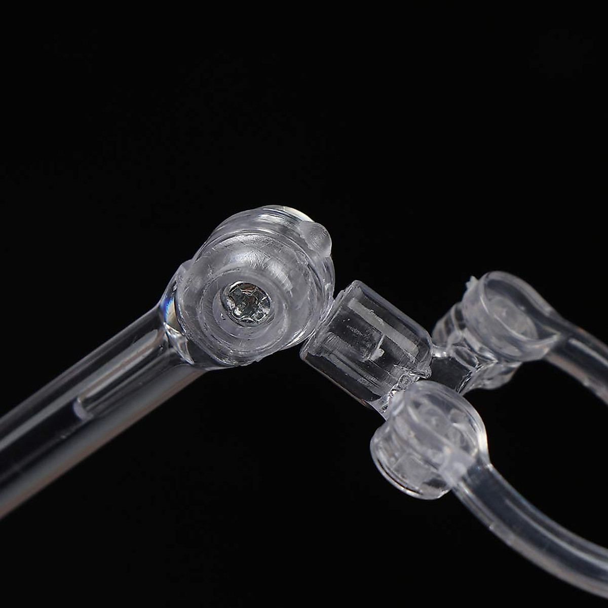 YUANYUAN 1 Pcs Assembly Action Figure and Doll Stand Action Figure Display Holder Base Doll Model Support Stand Compatible with HG RG SD SHF Gundam 1/144 Toy