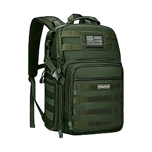 MOSISO Camera Backpack, DSLR/SLR/Mirrorless Tactical Camera Bag Case with Laptop Compartment Compatible with Canon/Nikon/Sony, Army Green