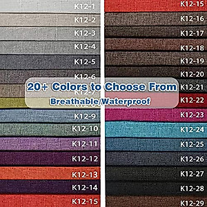 Custom Bench Cushion, Window Seat Cushions Indoor, Bench Cushions for Indoor Furniture,Non-Slip Bench Pads,50D Thickened Foam Bench Cushion for Indoor Bay Window Outdoor Garden Patio Cushion