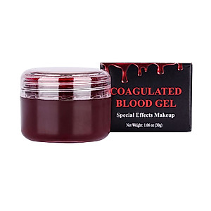 Wismee SFX Makeup Kit Professional Face Body Paint Halloween Special Effects Makeup Set with Scar Wax,10 Face Paint Brushes,Spatula Tool,2 Fake Scab Blood,Stipple Sponge Oil Based Face Painting Kit