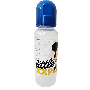 Cudlie Disney Baby Boy Mickey Mouse 9 oz Pack of Three Baby Bottles, Find Your Way