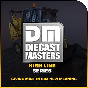 Diecast Masters 1:50 Caterpillar 242D3 Skid Steer Loader with Attachment Accessories | High Line Series Cat Trucks & Construction Equipment | 1:50 Scale Model Diecast Collectible | DM Model 85676