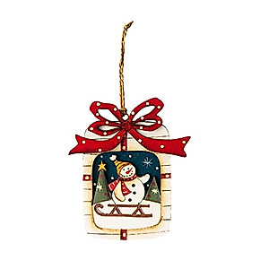 QAZIUY Christmas Ornaments Set DIY Christmas Ornaments Christmas Tree Decorations Hanging Pendants Suitable for Christmas Family Party Holiday Decorations Christmas Decor for Home Holiday Party