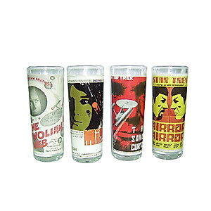 Star Trek The Original Series Fine Art Shot Glasses Set 6