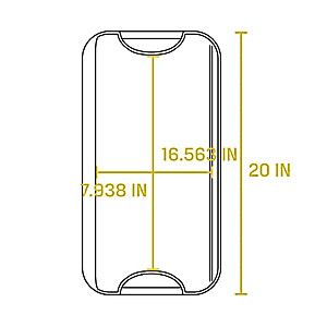 Lodge LPGI3 Cast Iron Reversible Grill/Griddle, 20-inch x 10.44-inch, Black