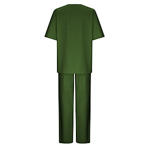 yardsong Lightning Deals of Today Summer Outfits for Women 2 Piece Cotton Linen Set Boyfriend Oversized T Shirts Straight Leg Pant Plus Size Tracksuit