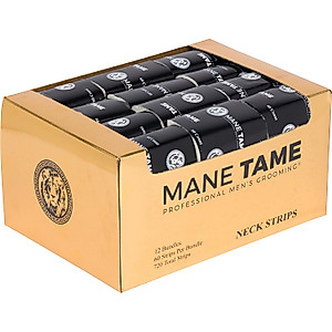 MANE TAME Professional Extra Long Neck Strips - 2.5" x 21" (up to 31" stretched)