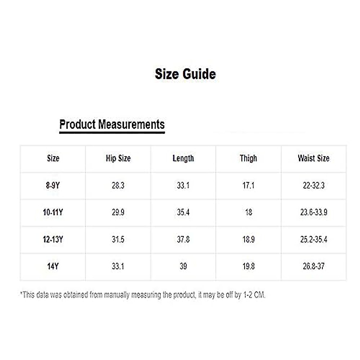 Floerns Girl's High Waisted Split Hem Flare Leg Button Up Zipper Fly Denim Jeans Light Wash 14Y