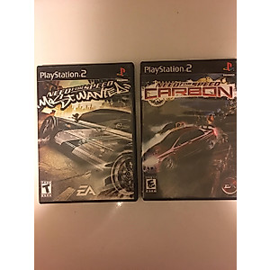 Need for Speed Most Wanted and Need for Speed Carbon (2 Pk) Bundle Set for Sony PlayStation 2