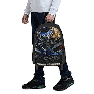 ROOZEE Cartoon Backpack 3d Printed Large Capacity Laptop Backpack Travel Backpacks For Unisex 17in