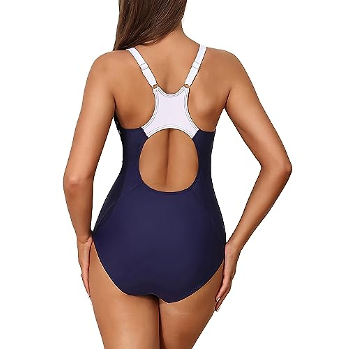 beautyin Swimsuits for Women Ladies Teens Girls Athletic One Piece Bathing Suit Swimwear